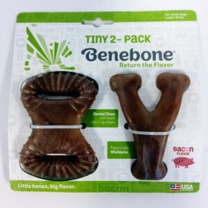 Benebone Tiny 2-pack Bacon - Mascoideas